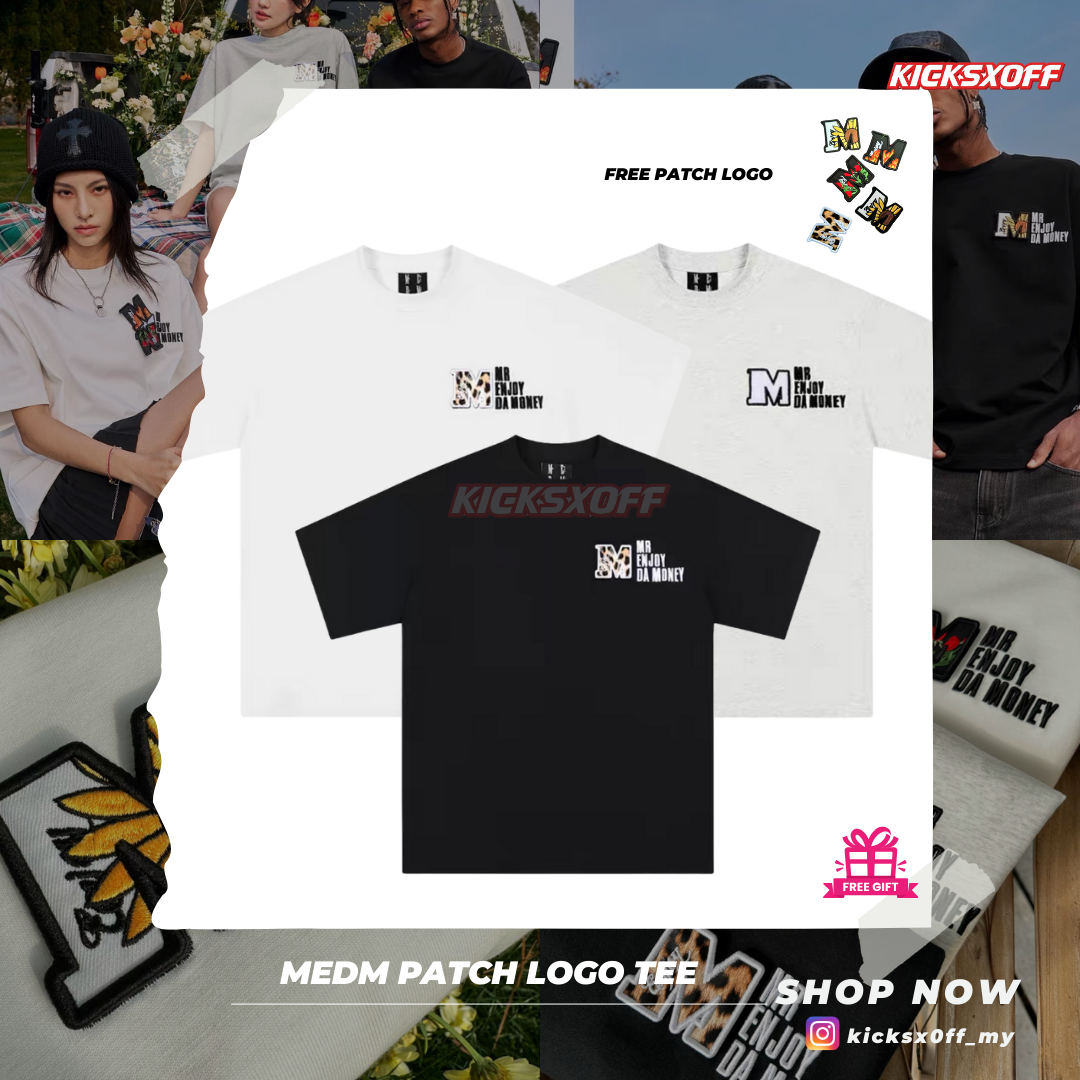 MEDM Patch Logo Oversized Tee – Kicksxoff